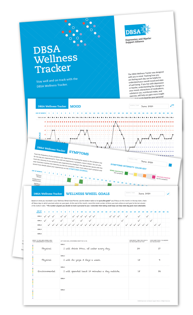Wellness Tracker - Depression and Bipolar Support Alliance