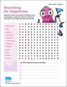 Happiness Search | Mood Crew for Kids | Depression & Bipolar Support ...