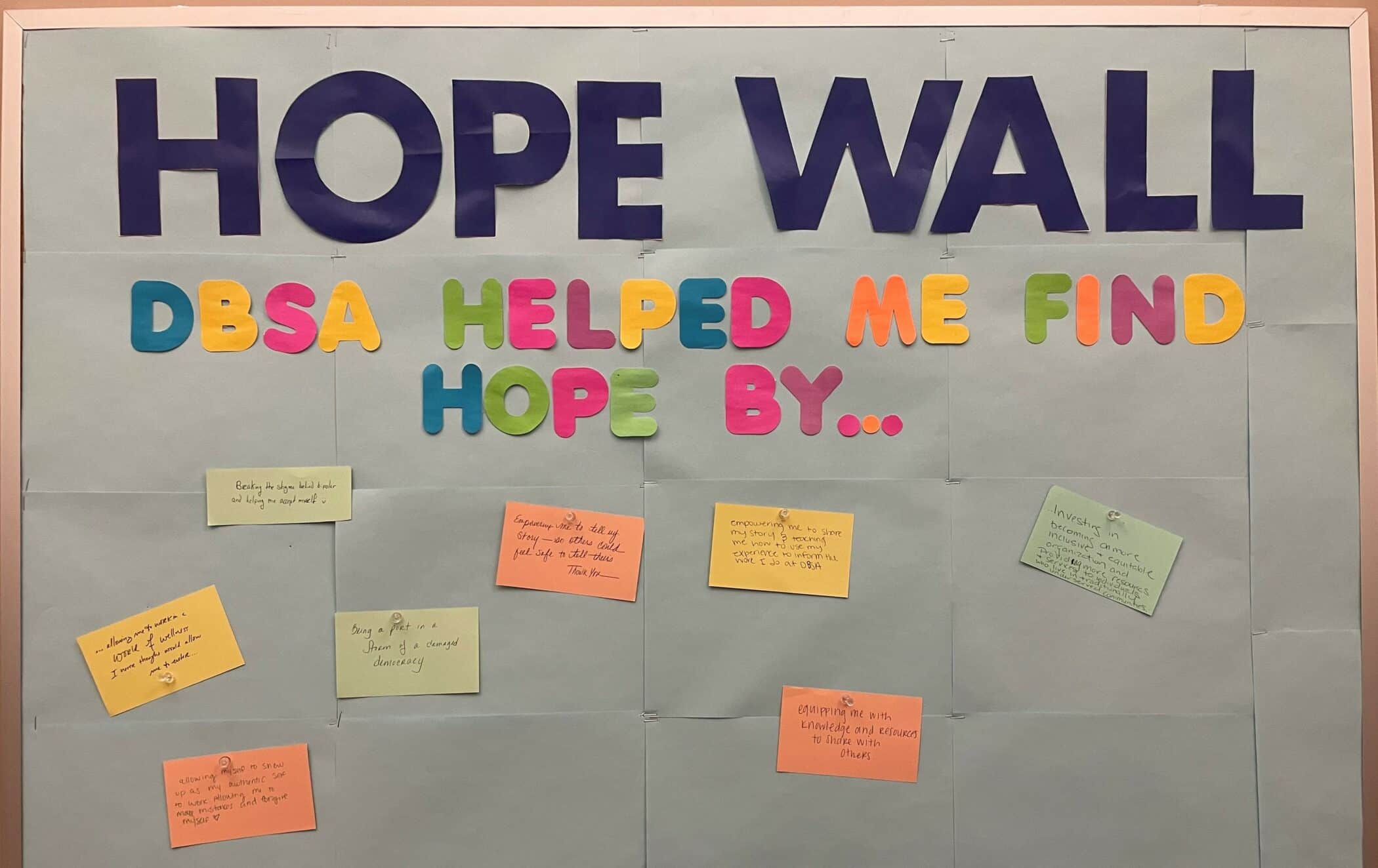 Finding Hope with DBSA - Depression and Bipolar Support Alliance